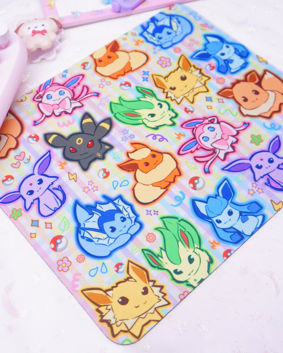 Eeveelution Mouse Pad – SweetPrincessKawaii