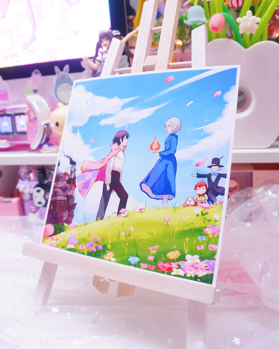 Howl & Friends Art Print – SweetPrincessKawaii