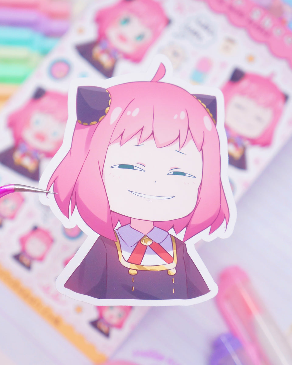Anya Sticker Sheet – SweetPrincessKawaii