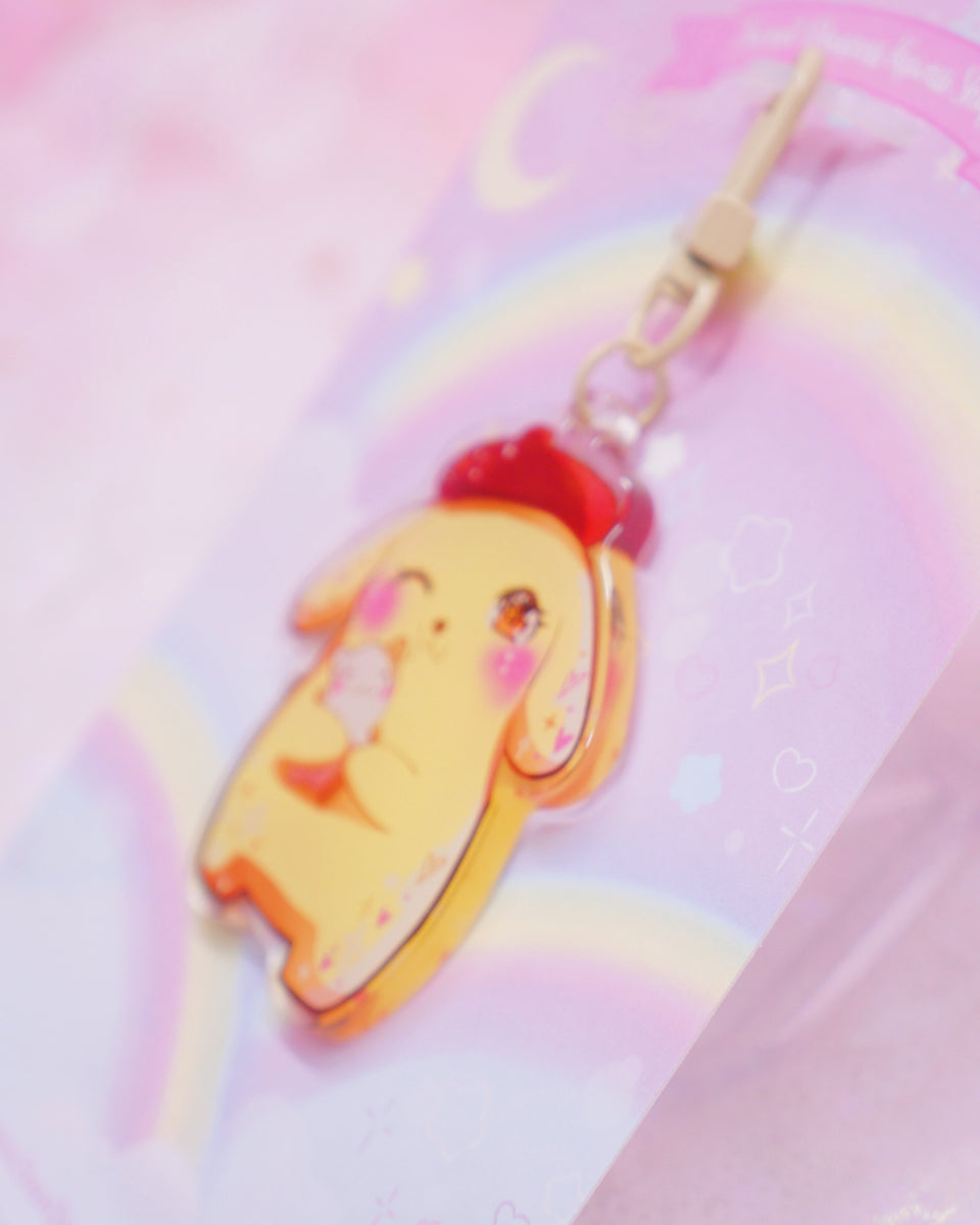 Purin Keychain – SweetPrincessKawaii