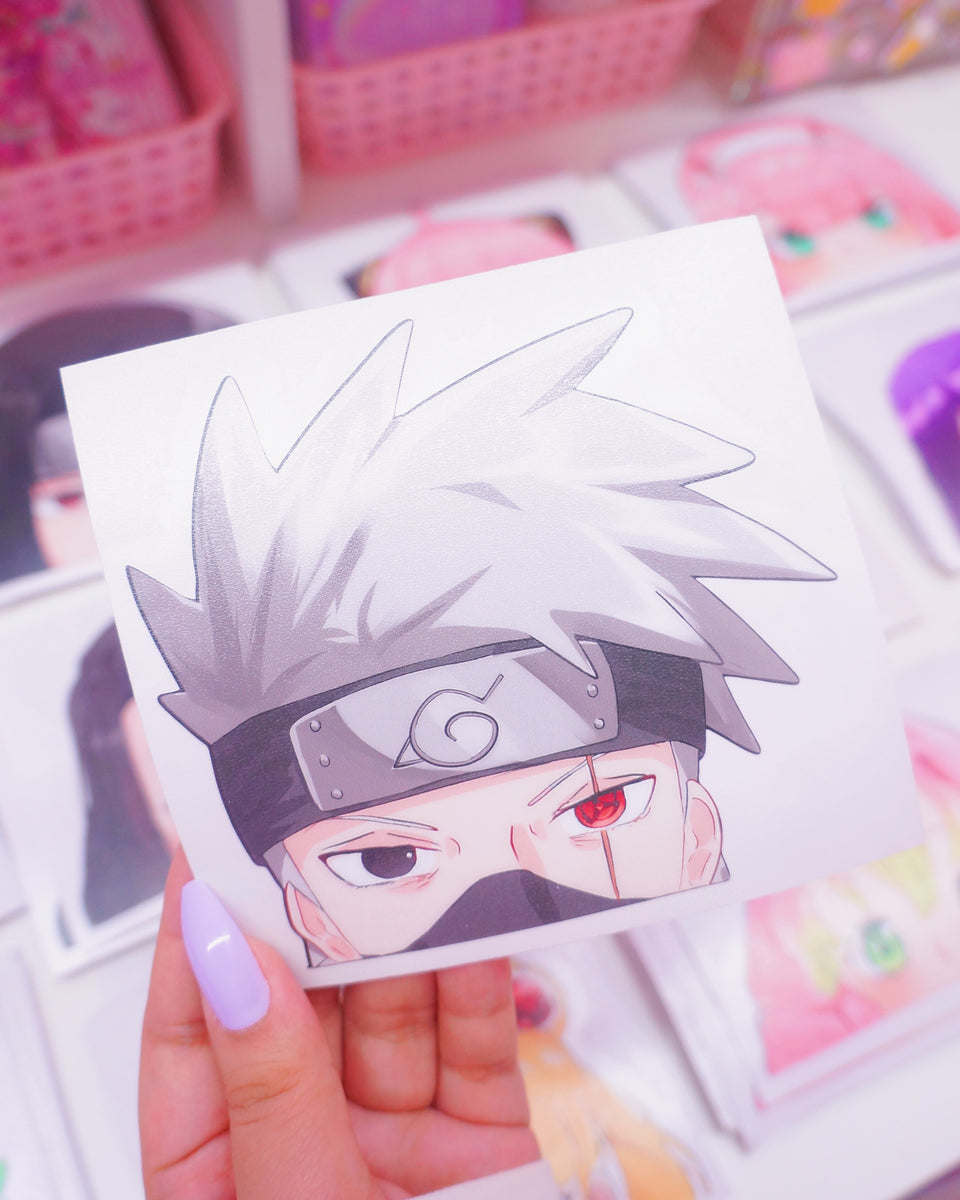 Kakashi Car Peeker Sticker Decal – SweetPrincessKawaii