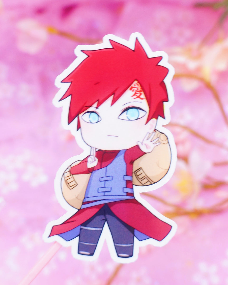 Gaara Sticker – SweetPrincessKawaii
