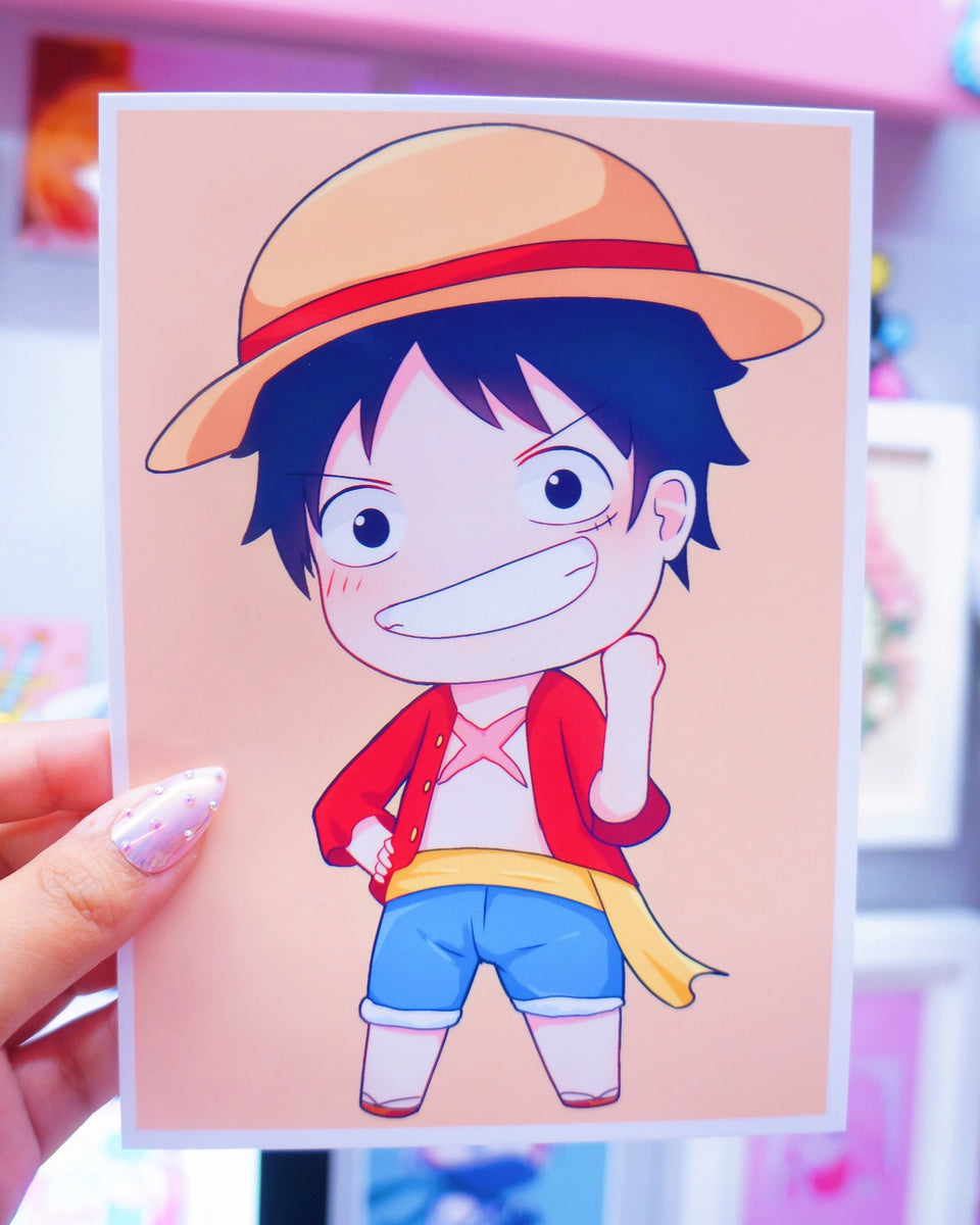 Luffy Art Print – SweetPrincessKawaii