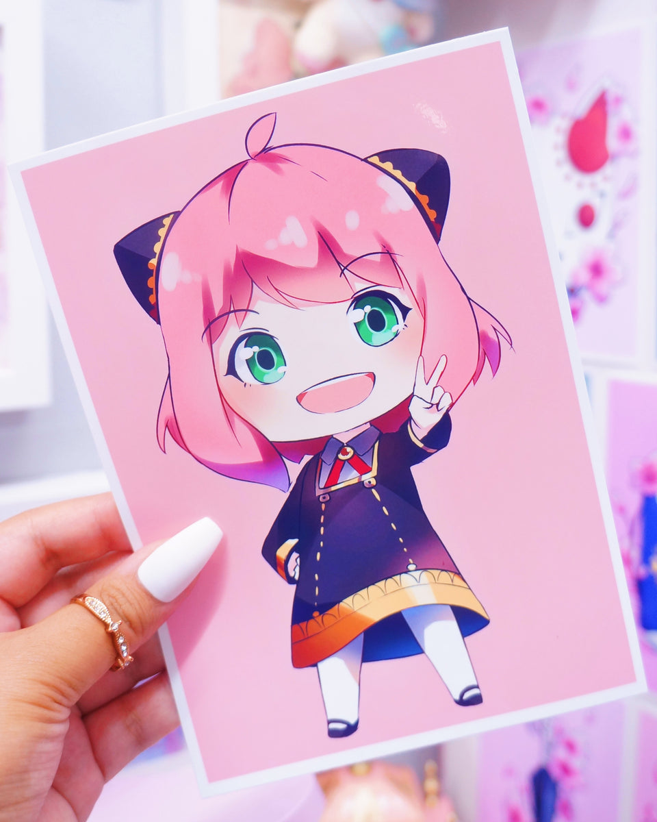 Anya Art Print – SweetPrincessKawaii